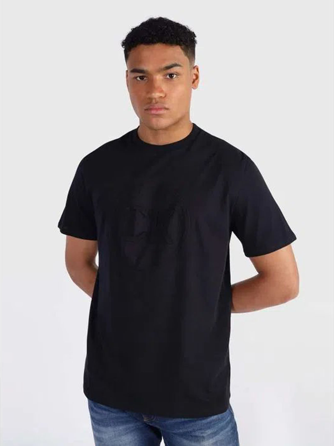 Playera con logo en relieve - Calvin Klein GT